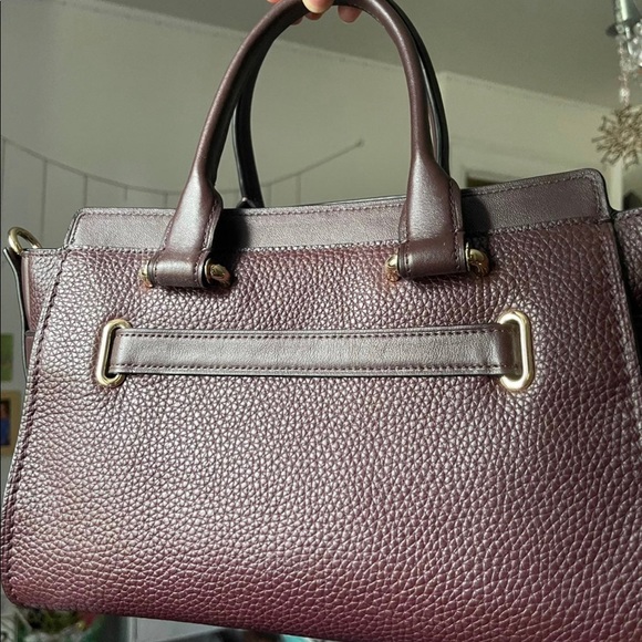Coach | Bags | Burgundy Coach Swagger Purse With Adjustable Strap ...